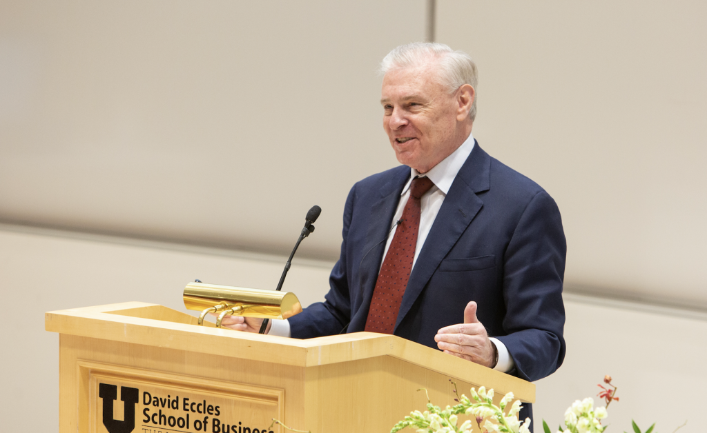 Joel Peterson headlines 30th Annual Spencer Fox Eccles Convocation